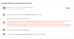 DataUnlocker Docs • Setup health check